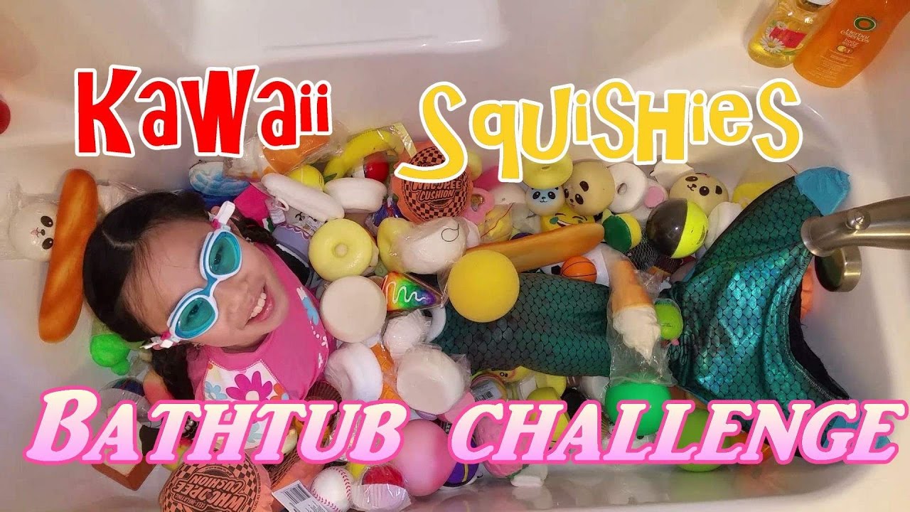 SQUISHY BATHTUB CHALLENGE | TOP 10 SQUISHIES OF 2016 | - YouTube
