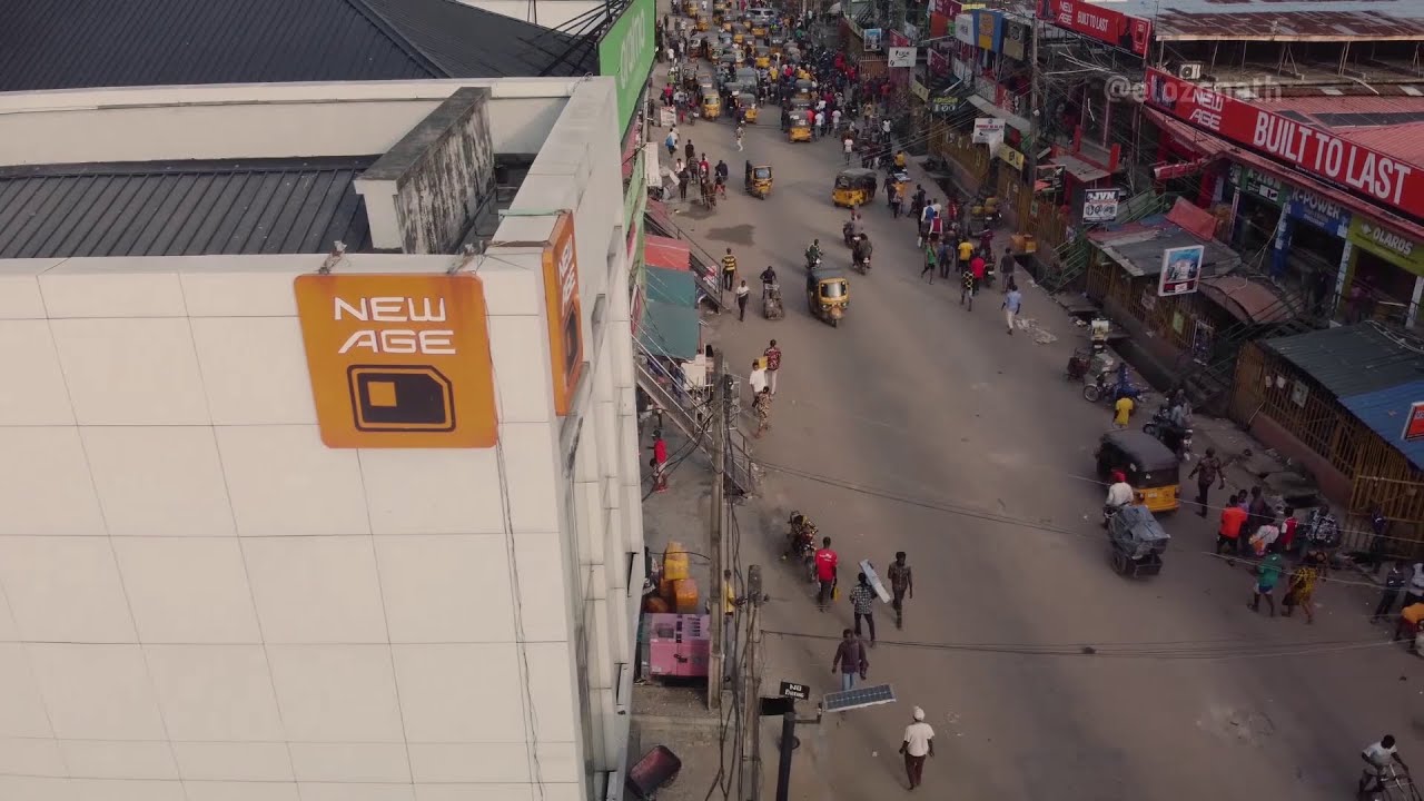 A TRIP TO A LAGOS COMPUTER MARKET - The Weirdest Stuff You'll See - YouTube