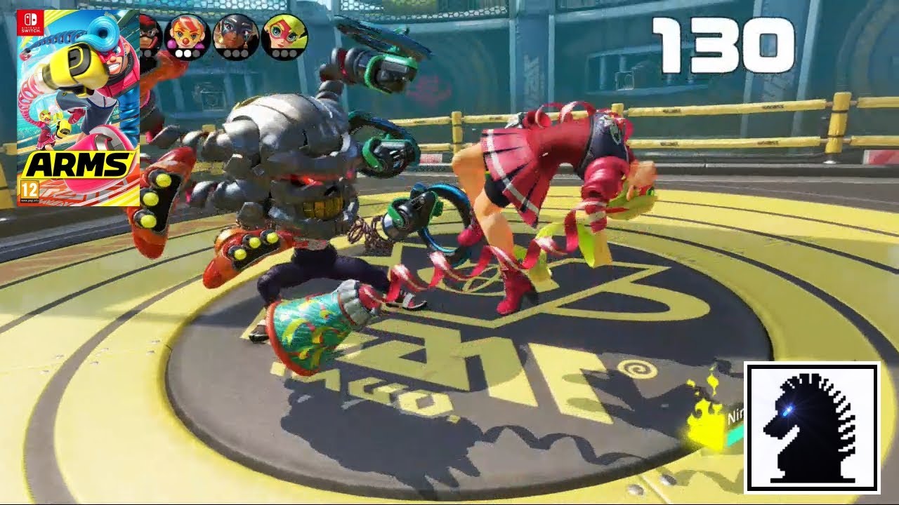 NS ARMS - Hedlock Scramble - Sparring Ring - YouTube