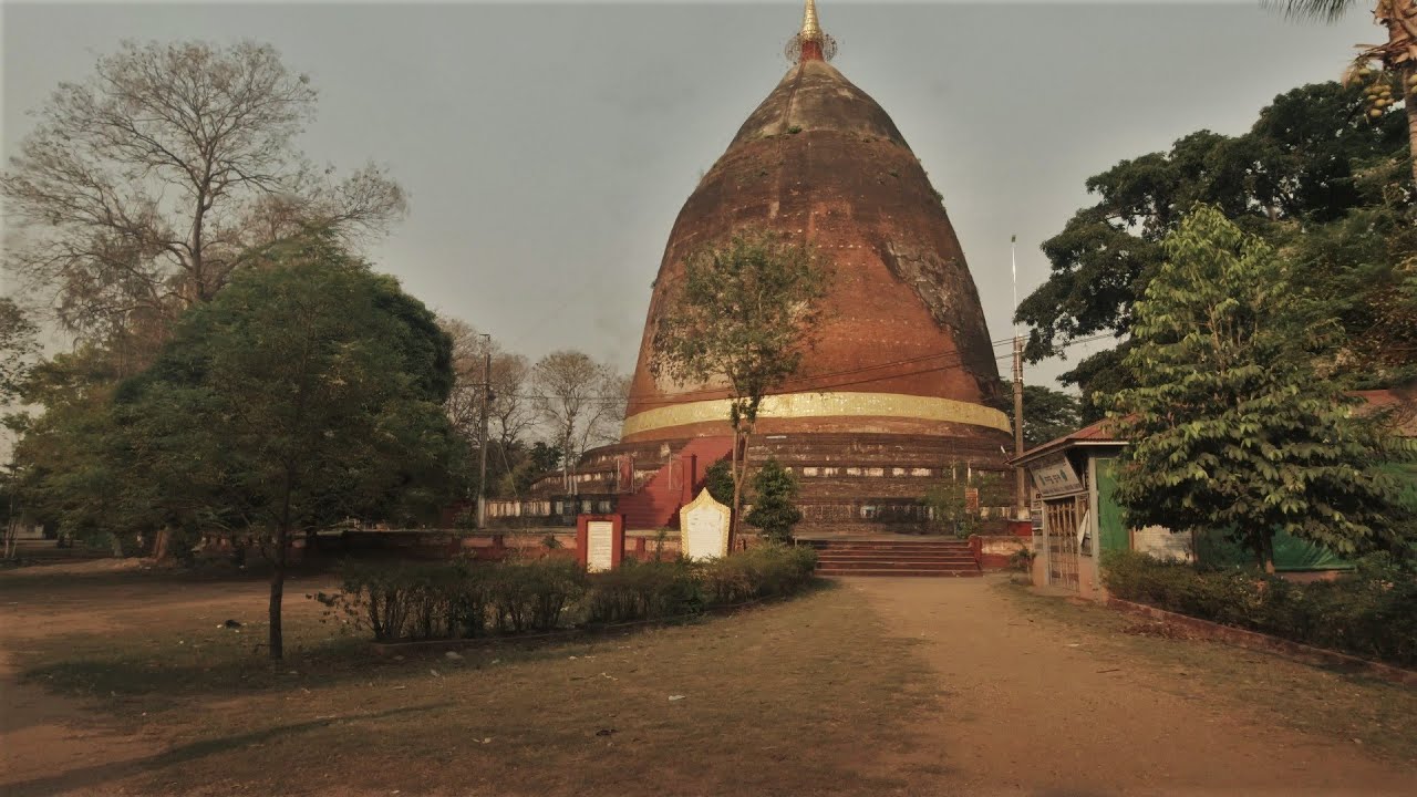 4K- Driving around PYAY, Myanmar-LOTAYA cafe-Phayargyi Pagoda - YouTube