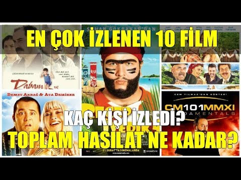 Türkiye'de En Çok İzlenen 10 Film - 2017