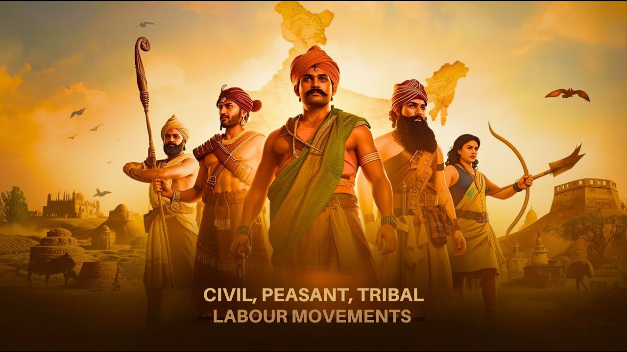CIVIL UPRISING PEASANT TRIBAL & LABOUR MOVEMENT II PSV 05 - YouTube