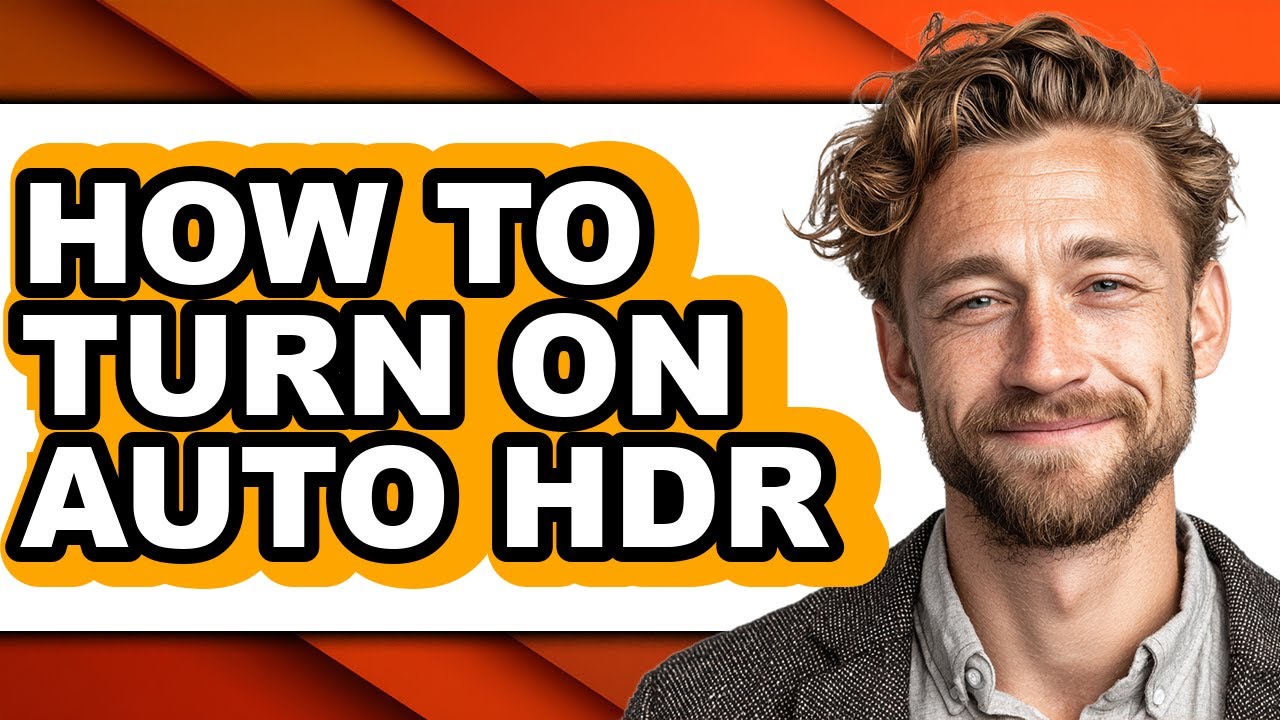 How to Turn on Auto Hdr (easy Method) - YouTube