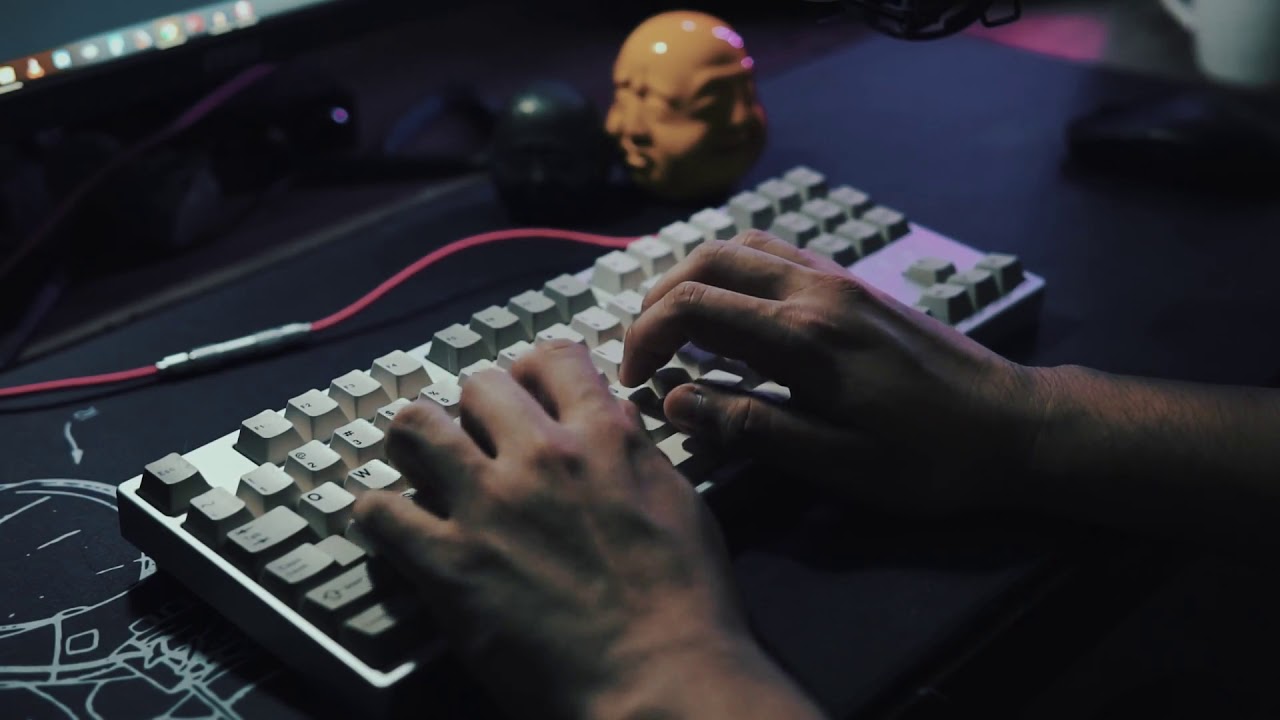 Utd 360c w/ Gateron Inks Typing Sounds - YouTube