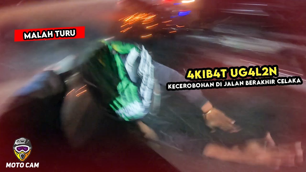 Malah Turu!! Ug4l2an Langsung Kena Batunya - Cr4$h P4r4h 4kib4t ...