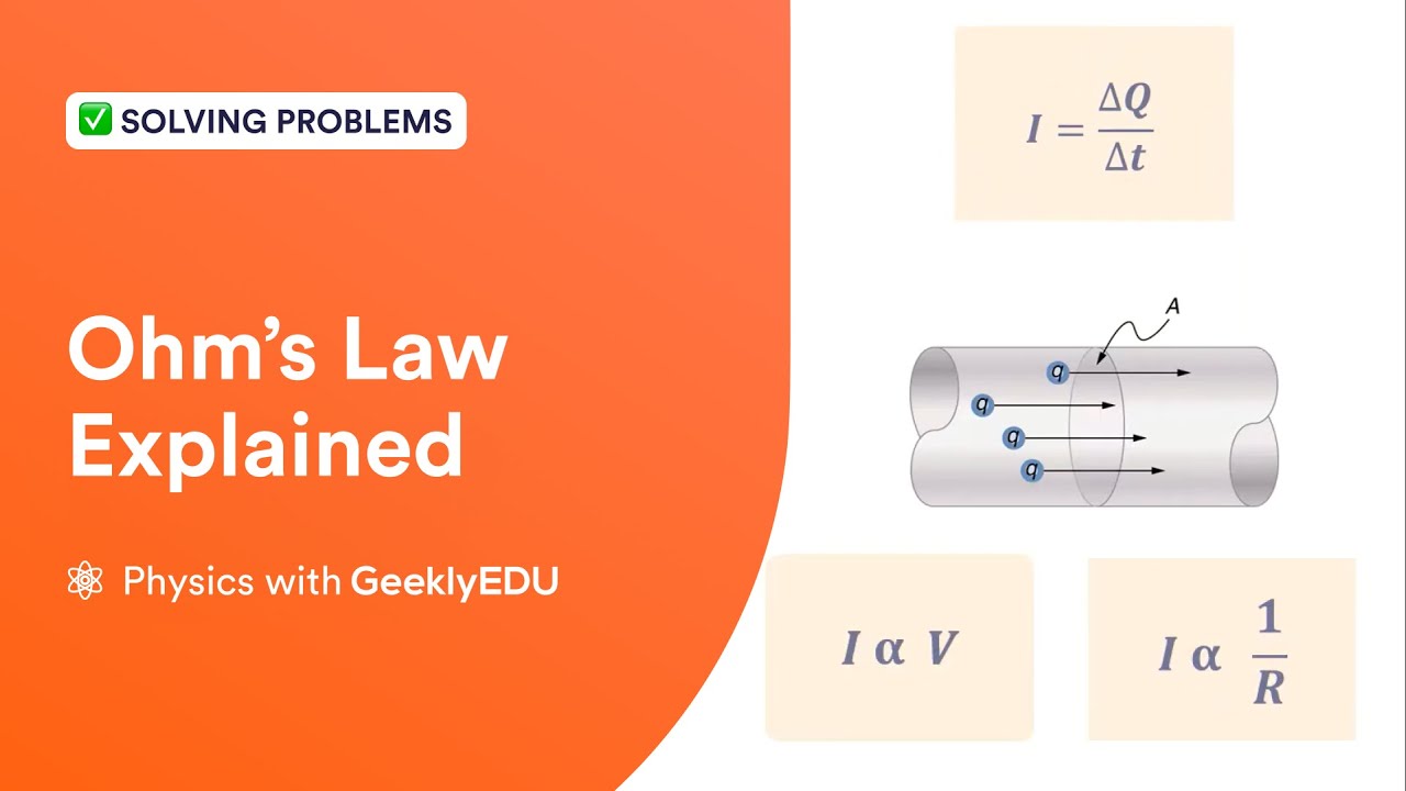 #GeeklyHub Ohm's Law Explained | Electric Current & Resistance - YouTube