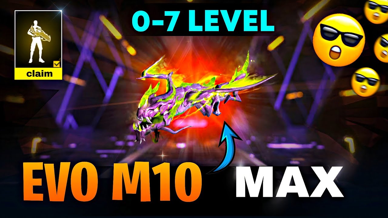 FREE FIRE EVO M1014 MAX 🔥 || #freefire #m10 - YouTube