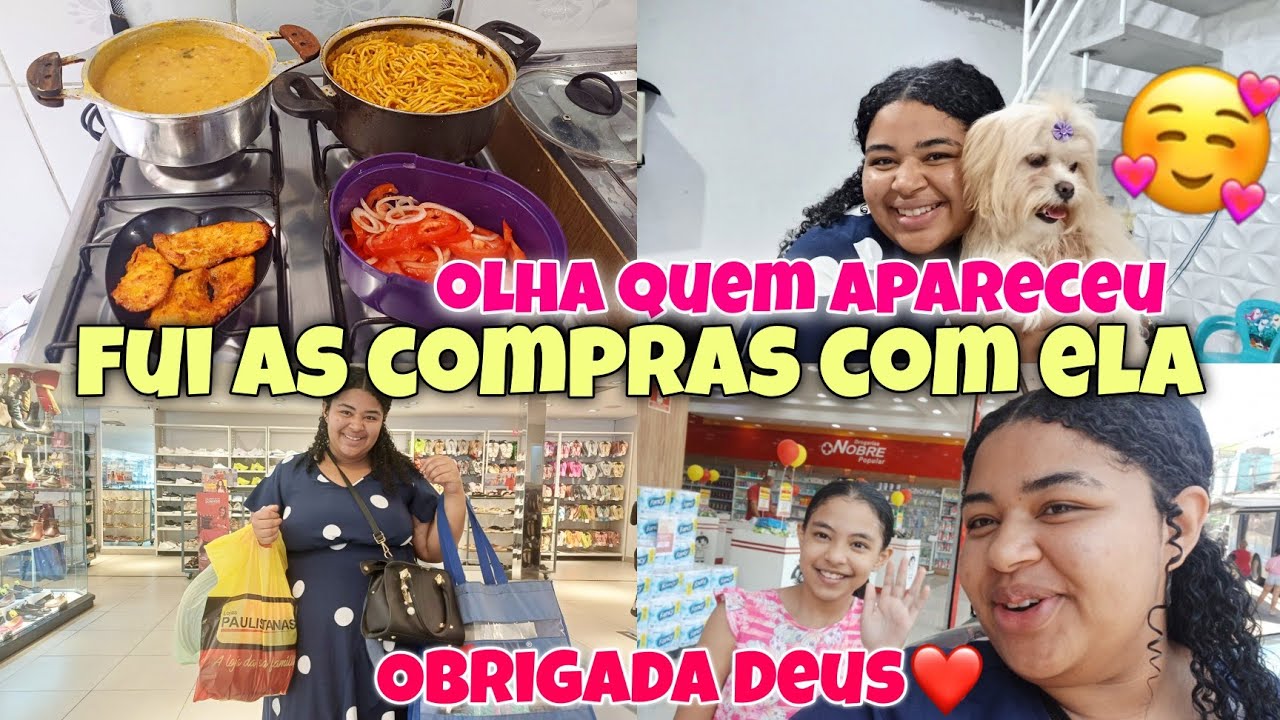 VLOG FOMOS EM BUSCA DAS COISAS DELA🥰 GRATA POR TER DADO CERTO+ DEIXEI A ...