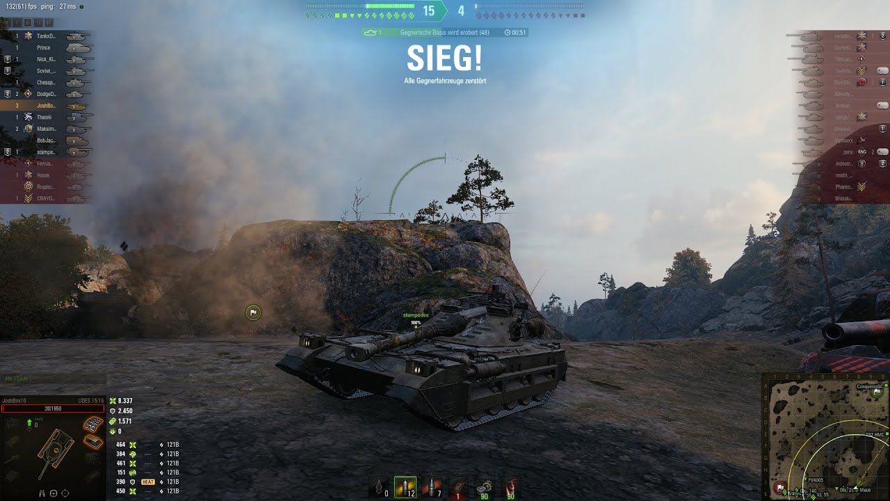 UDES 15/16 Sweden - 8,4K Damage | World of Tanks Replays - YouTube
