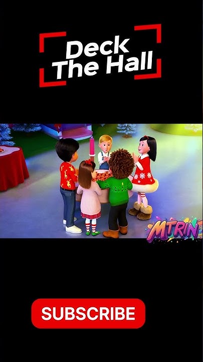 Deck the hall | Nursery Rhyme | MTRin Channel - YouTube