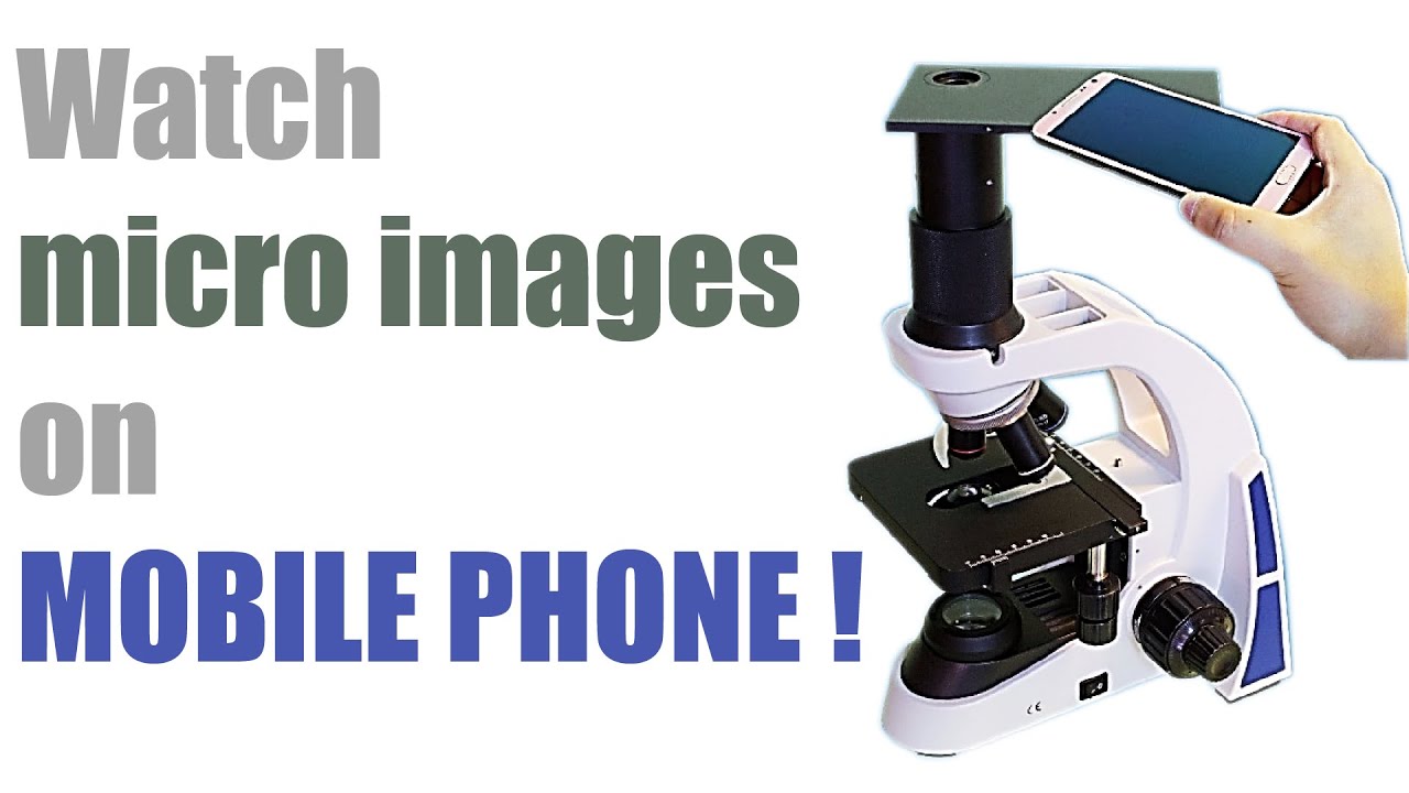 Watch micro images on MOBILE PHONE !【ESPA】Digital Mobile Microscope /MM ...