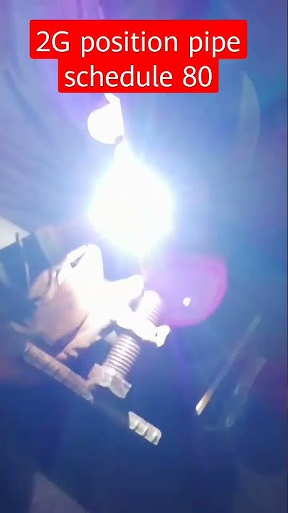 2G POSITION PIPE SCH. 80 - YouTube