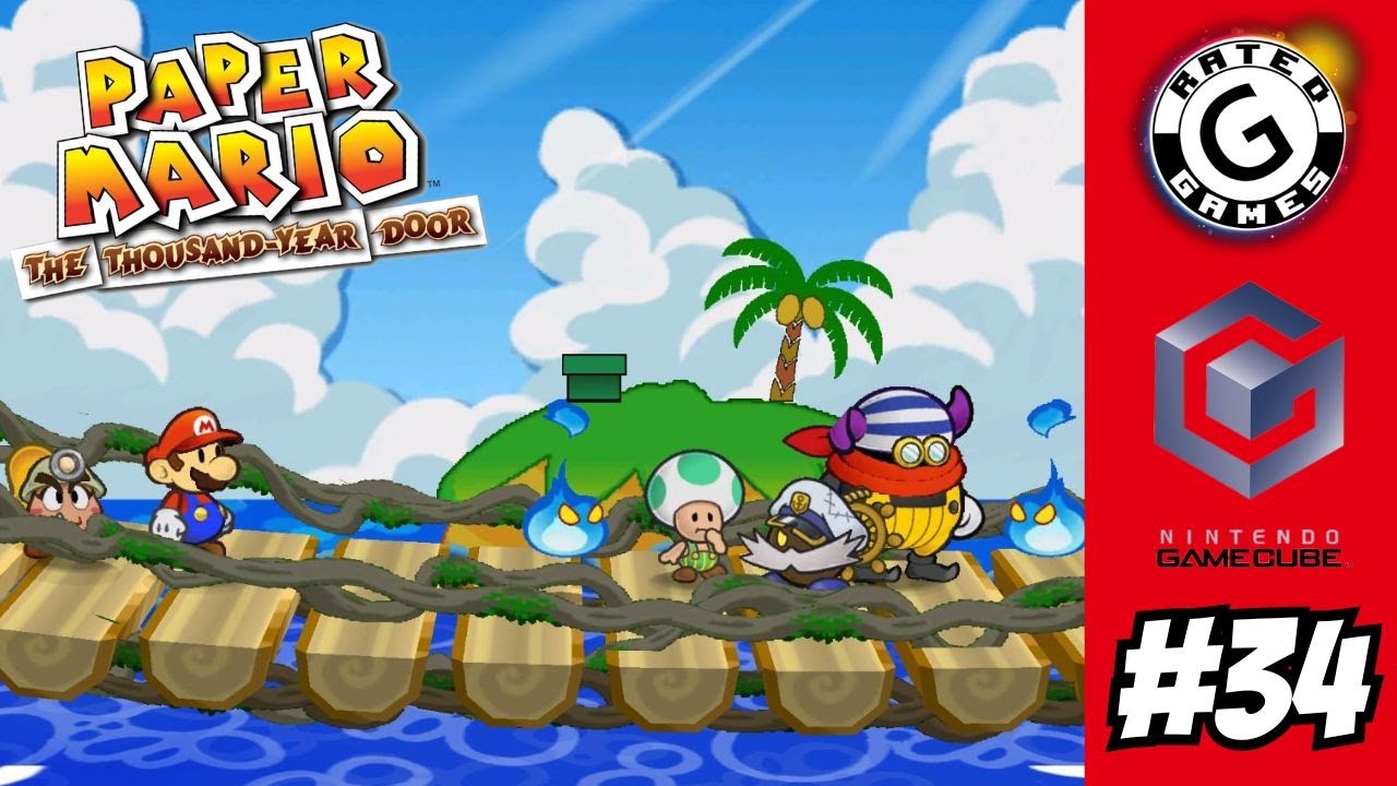 Paper Mario: The Thousand-Year Door ⭐ (GameCube) ⭐ Exploring Keelhaul ...