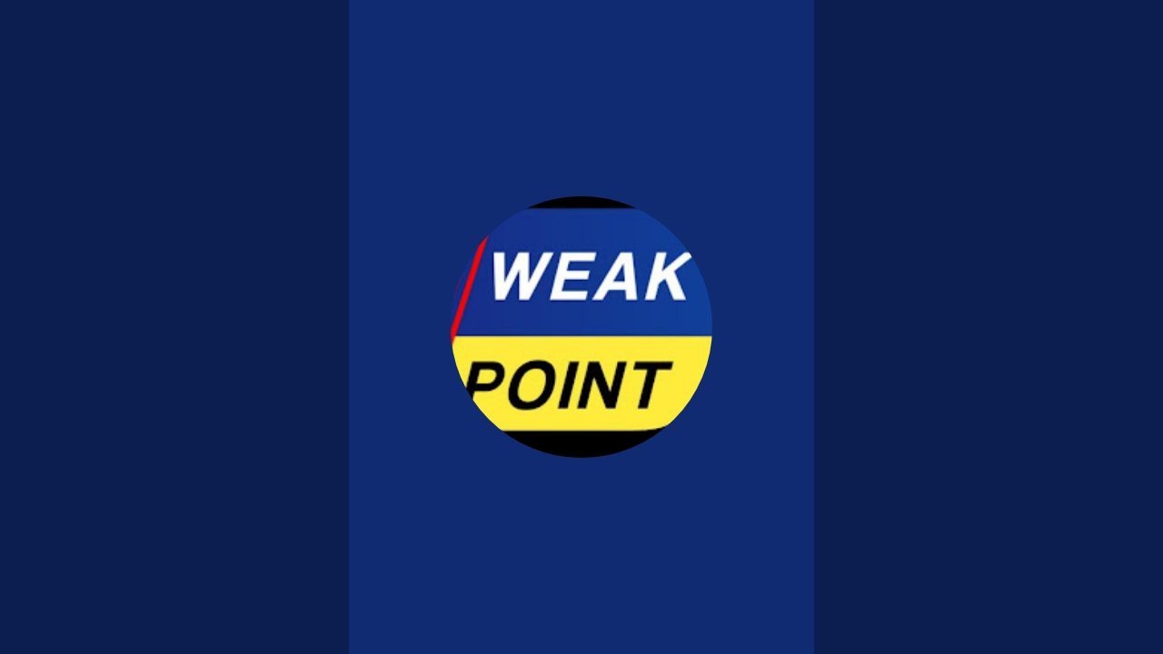 Weak Point Is Live YouTube weak-point-is-live-youtube