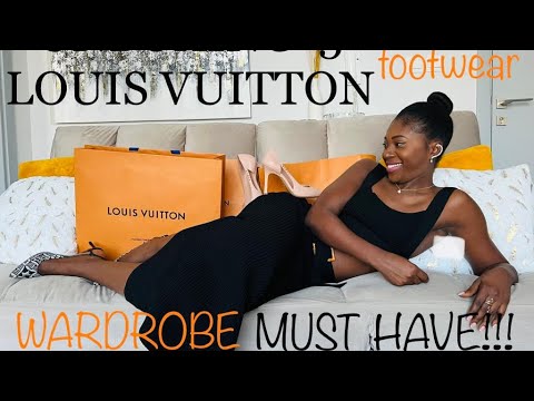 Unboxing 5 LOUIS VUITTON footwear with AMA AMPOFO - Wardrobe Must Have ...