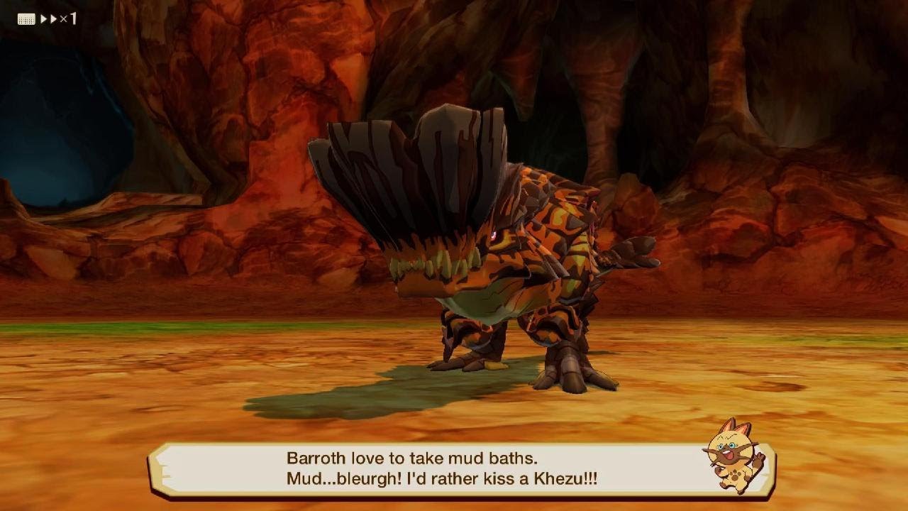 MONSTER HUNTER STORIES - Barroth Boss Battle - YouTube
