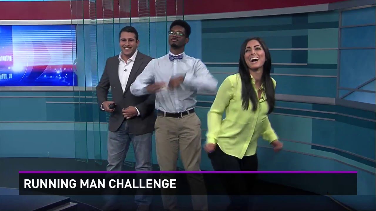 CBS19 This Morning takes on the #RunningMan Challenge - YouTube