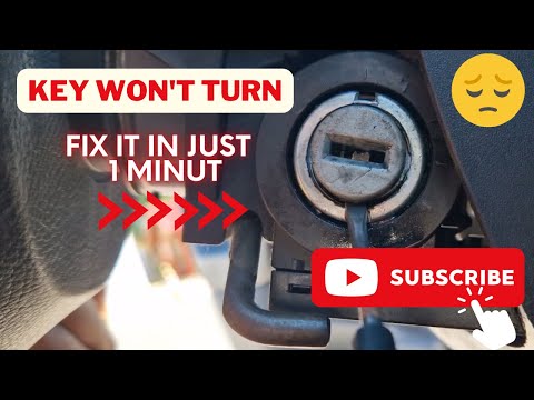 Ignition key won't turn. Vauxhall astra easy ignition lock fix - Ignition key stuck opel astra.