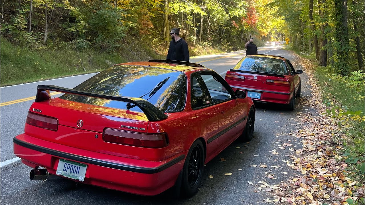 DA9 Integra Touge On Tail Of The Dragon With HondaStreetGarage - YouTube
