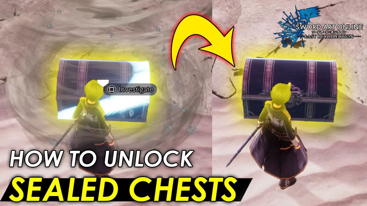 How to unlock Sealed Chests (Power Seal Guide) - Sword Art Online: Last ...
