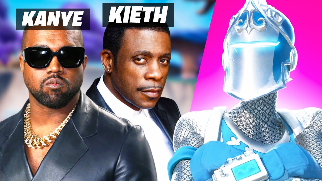 I Played Fortnite with Kanye West & Kieth Sweat! 🤯 - YouTube