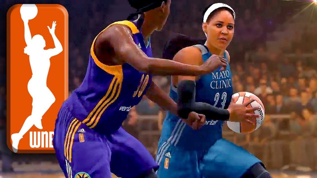 The WNBA Is In NBA LIVE 18! - YouTube