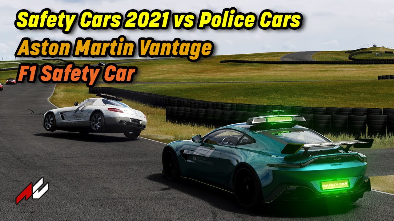 The best Police chase in a F1 Safety Medical Car Aston Martin Vantage ...