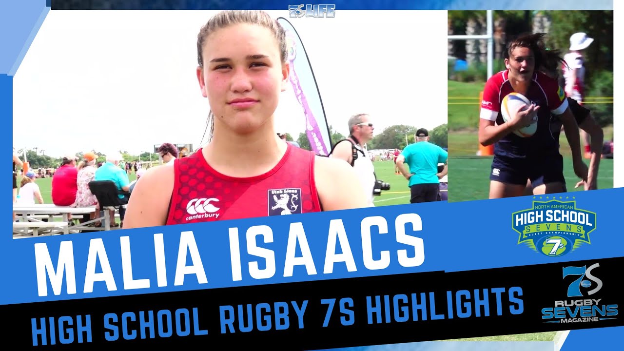 MALIA ISAACS | Top HS 7s Player in Country | Rugby 7s Highlights - YouTube