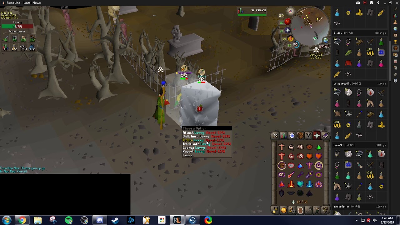 Vengeance OSRS - Yolo Late Night Small Man - YouTube