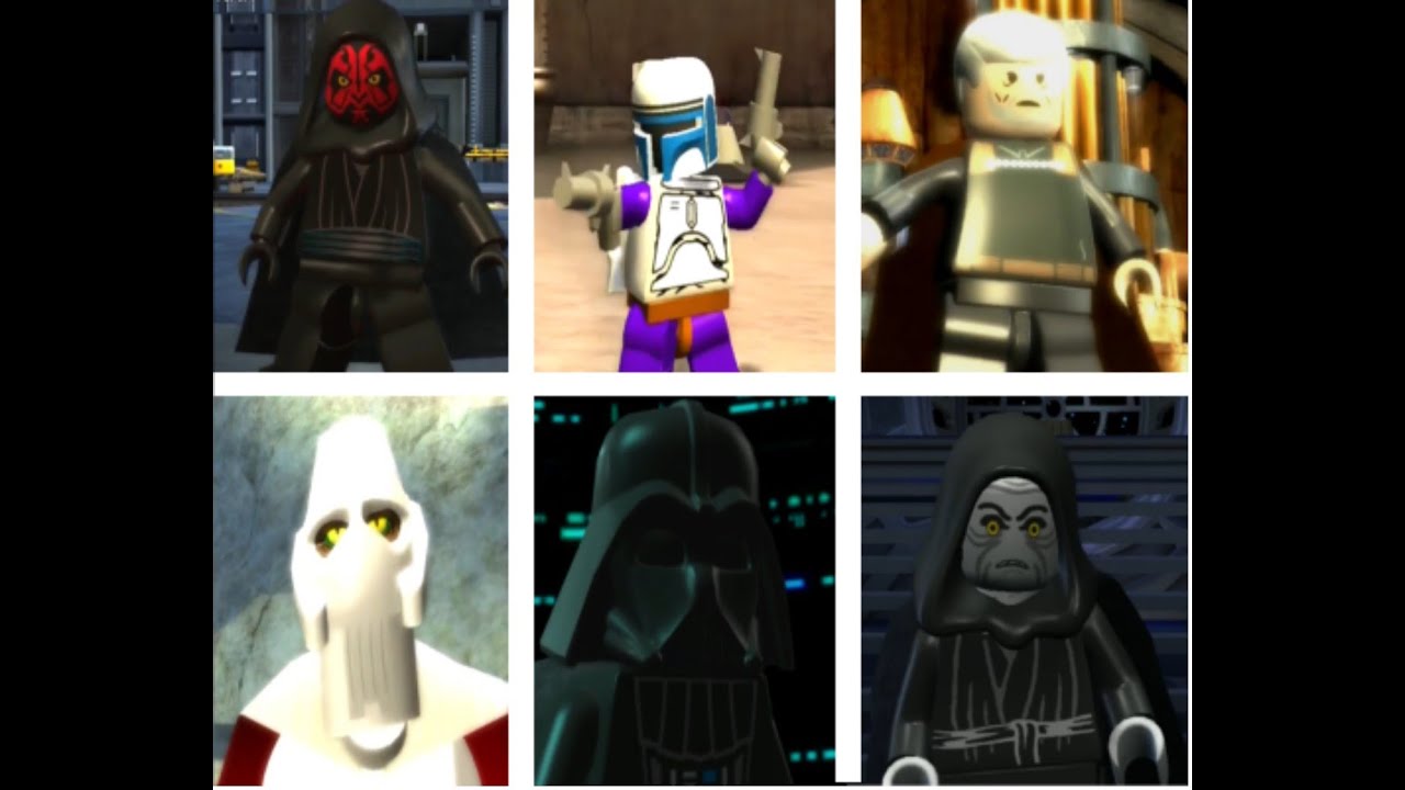 LEGO Star Wars the Complete Saga - All Bosses (PC) - YouTube