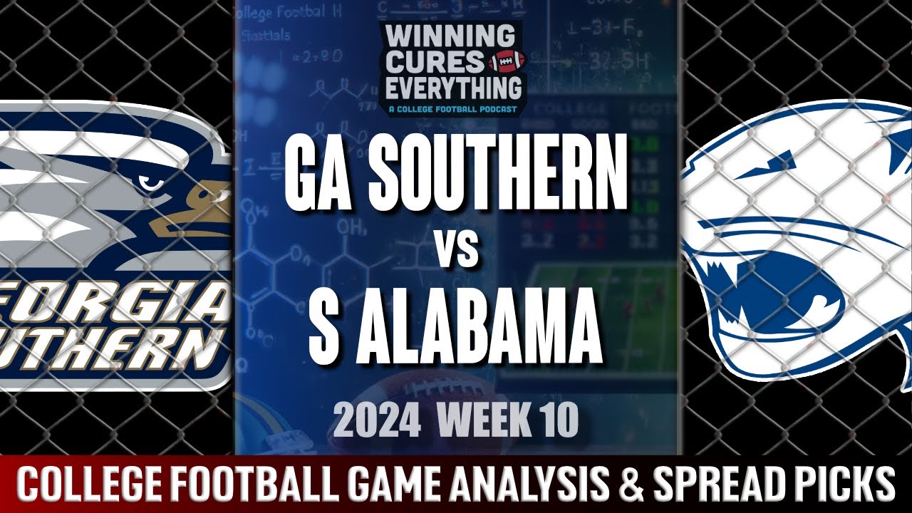 Georgia Southern vs South Alabama Picks & Prediction Against the Spread ...