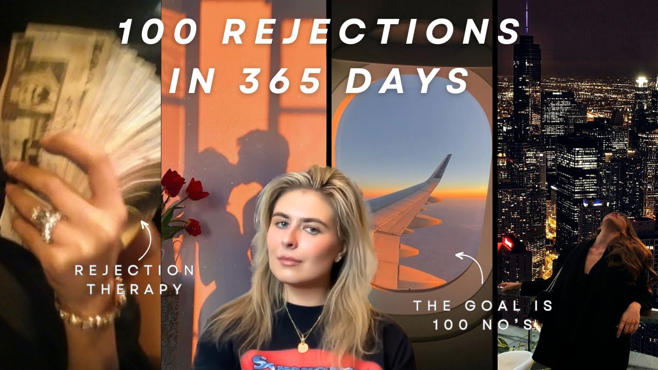 i'm trying to get rejected 100 times in 2024 | the happiest sad person ...