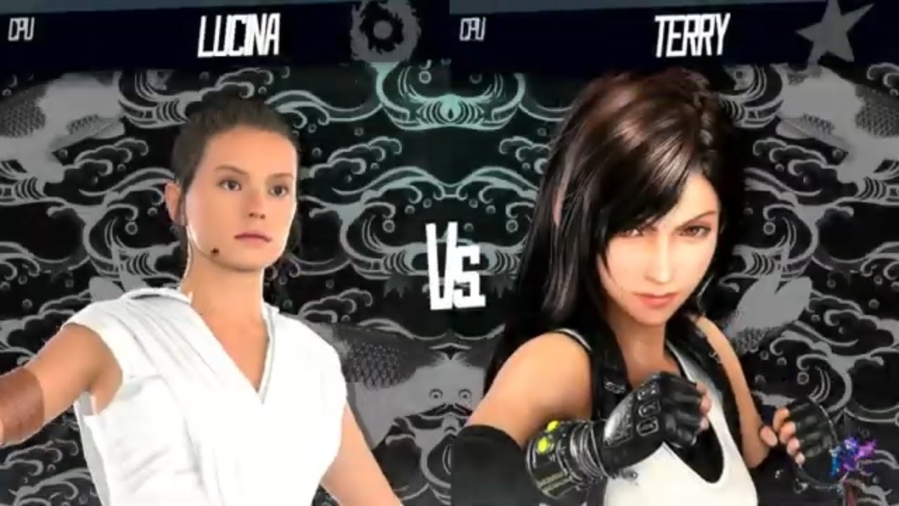 Rey Vs Tifa - Super Smash Bros Mods - YouTube