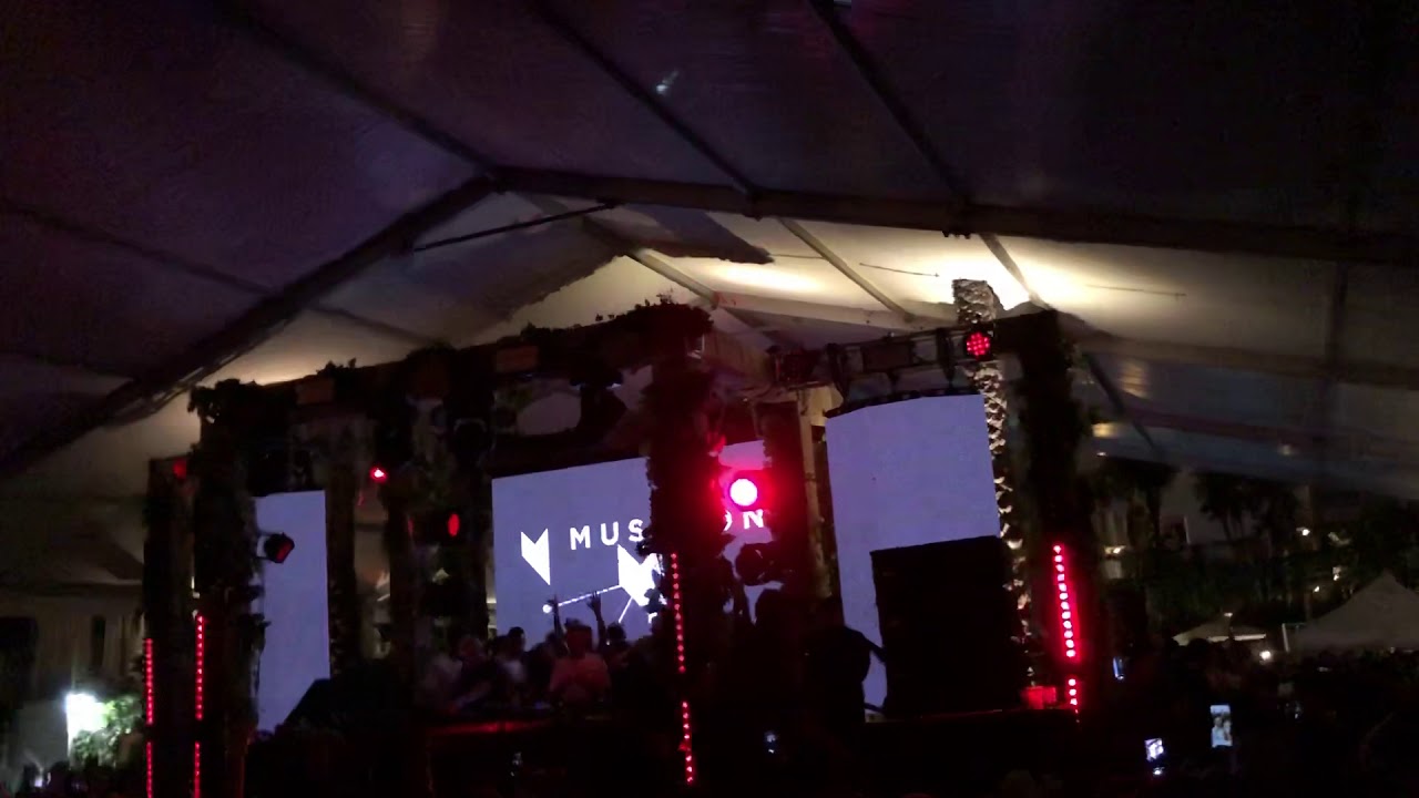 Marco Carola @ MUSIC ON MIAMI Pool Party @ Kimpton Surfcomber 2019 ...