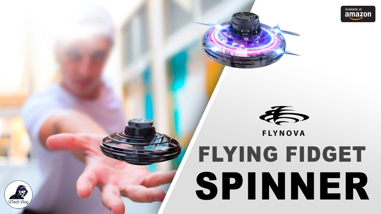 New Spinner | Flying Fidget Spinner | Flynova Spinning Flying Toy ...