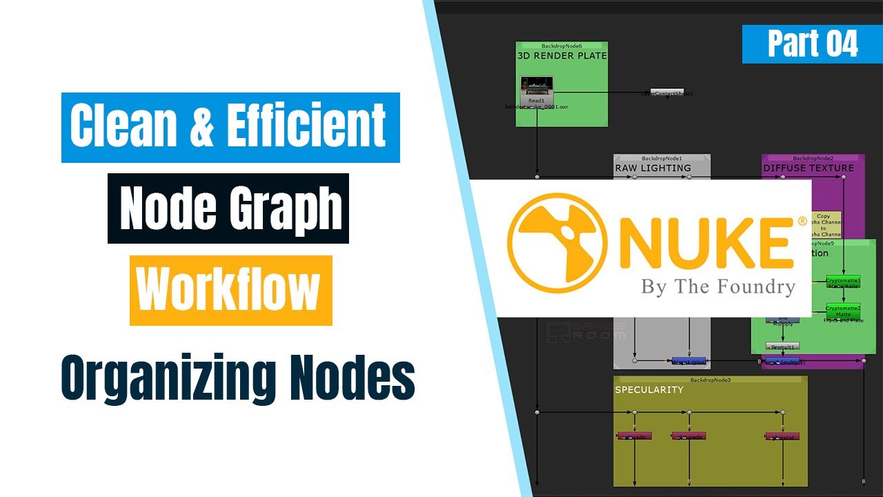 Organizing Nodes in Nuke | Clean & Efficient Node Graph Workflow | Part 04 [ MALAYALAM ] - YouTube