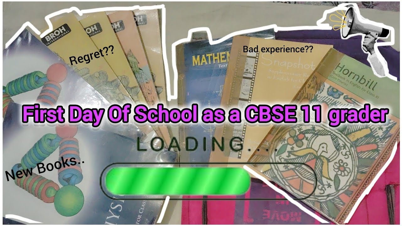 First Day of school as a CBSE 11 grader💓 | Regret?? 🥲 | New Era! - YouTube