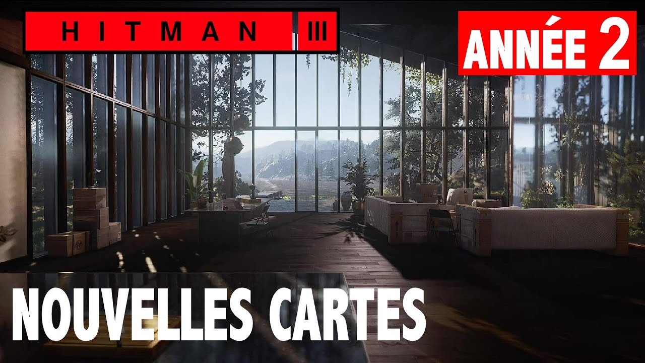 HITMAN 3 - NOUVELLES MAPS / CARTES ANNONCÉES !! - ANNONCE POUR L’ANNÉE ...