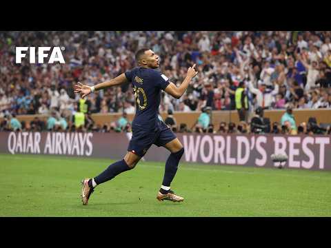 TWO GOALS IN 95 SECONDS! Kylian Mbappé's 2022 FIFA World Cup Final Brace