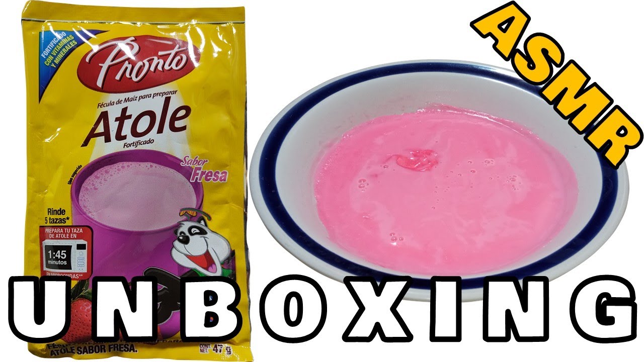 PRONTO - Strawberry flavored Atole powder / Atole en polvo sabor Fresa ...