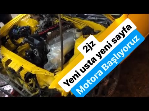 NİSSAN 200sx S14a - 2JZ RESTORATİON /// MOTORA BAŞLIYORUZ