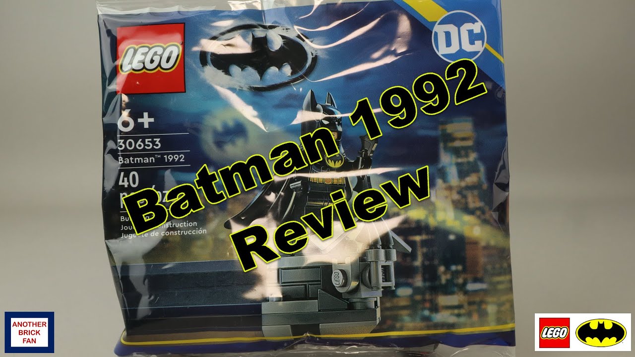 LEGO Batman 1992 review set 30653 - YouTube