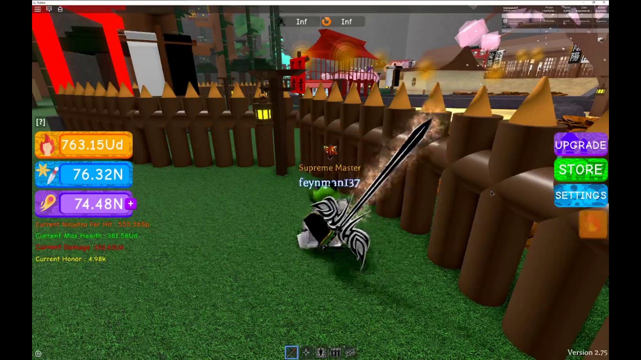 OP Ninja Simulator MAX RANK - YouTube