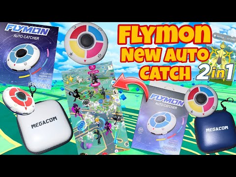 *NEW AUTOMATIC POKEMON CATCHER FLYMON* Quick review & giveaway for Pokemon GO