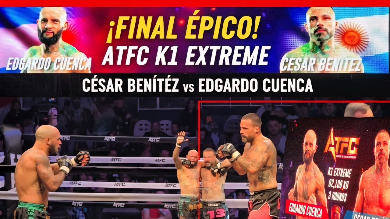 César Benítez vs Edgardo Cuenca ATFC 8 de noviembre 2025 - YouTube