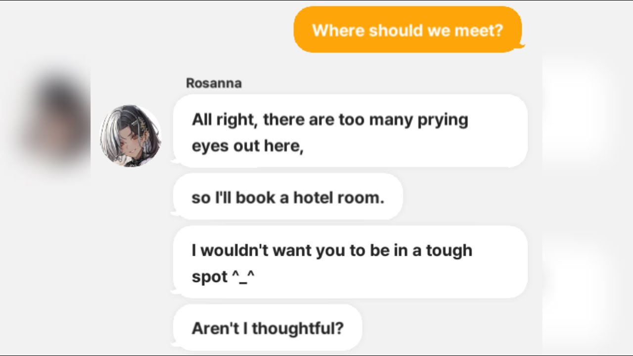 You're the best, Rosanna - Rosanna Summer Chat - YouTube