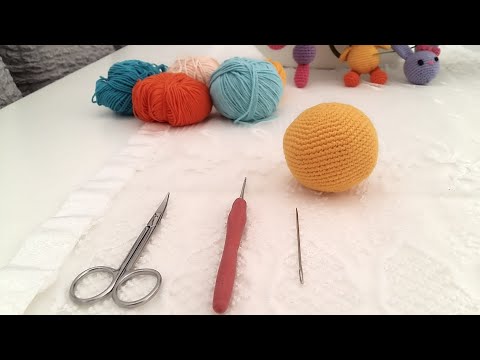 Amigurumi Bebek Yapımı - İp, Renk Değiştirme ve İpi Alttan Yürütme