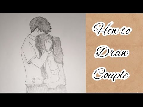 How to draw a couple /couple drawing /step by step pencil drawing for ...