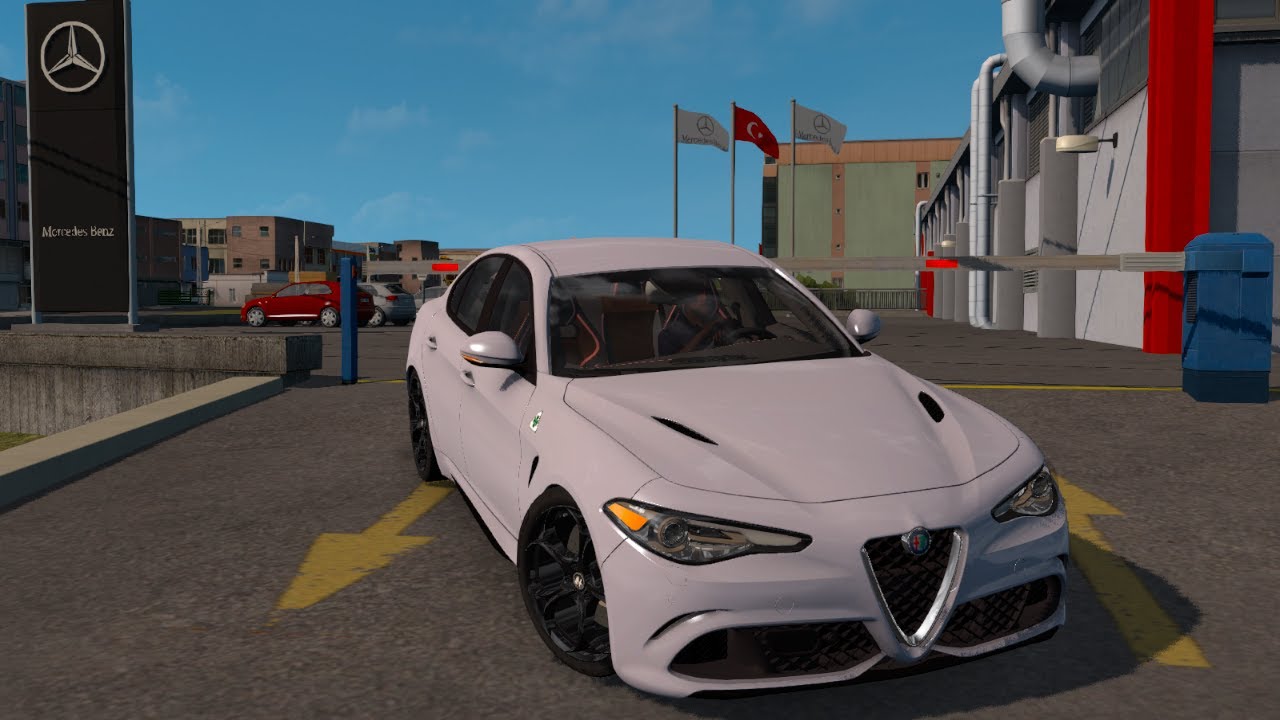Alfa Romeo Giulia Araba Mod ETS 2 (1.37)#mod #ets2 #oyun #game #ets2mod ...