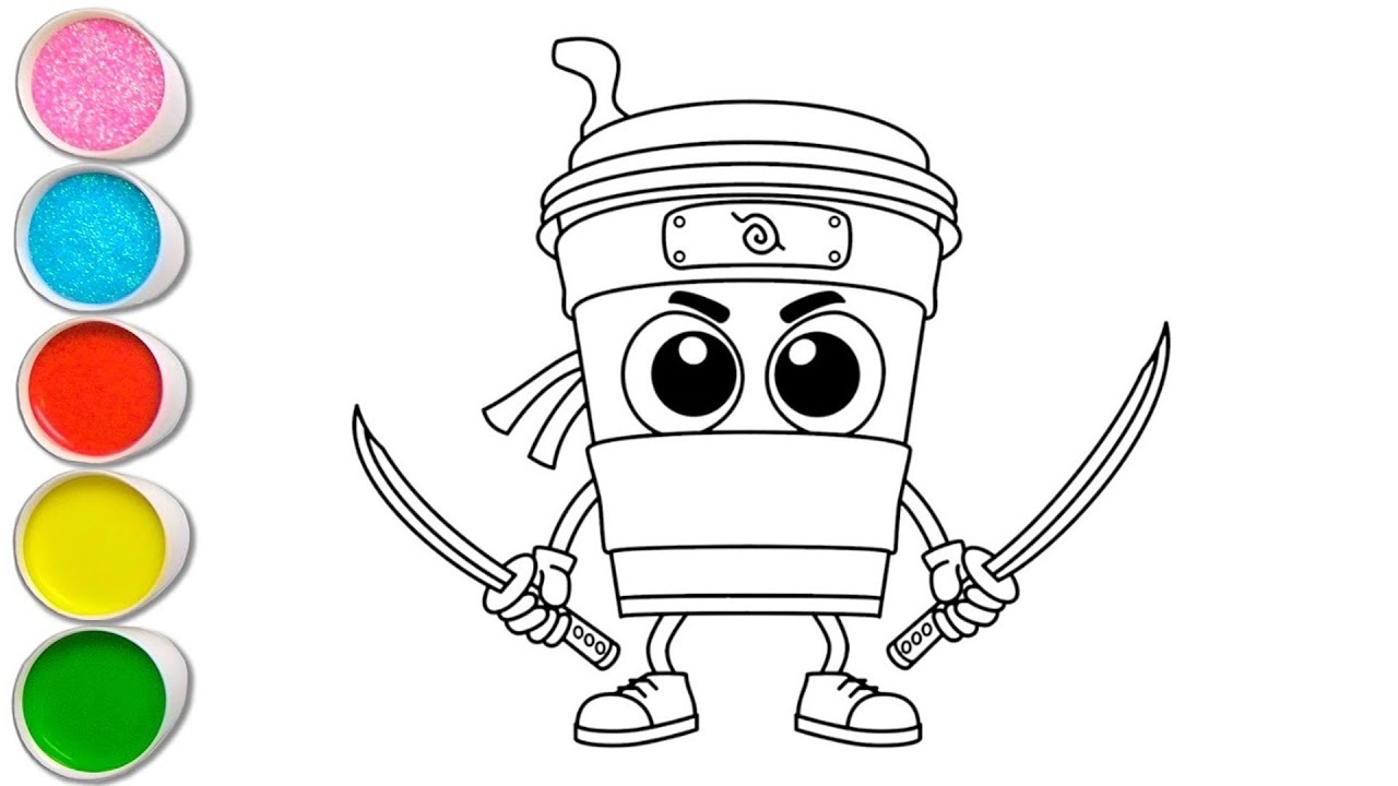 How to Draw Cappuccino Assassino Drawing, Painting & Coloring for kids ...